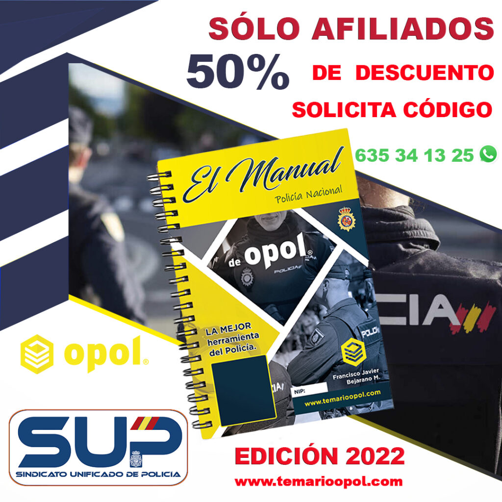 El Manual – Temario OPOL – 50% DESCUENTO – Formación SUP