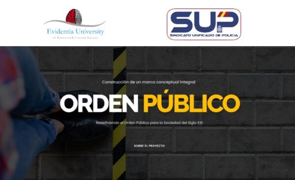 WEBINARS SOBRE ORDEN PÚBLICO_EVIDENTIA UNIVERSITY – Formación SUP
